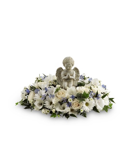 The FTD® The Little Angel™ Ring of Flowers - Pueblo CO Flower Delivery ...